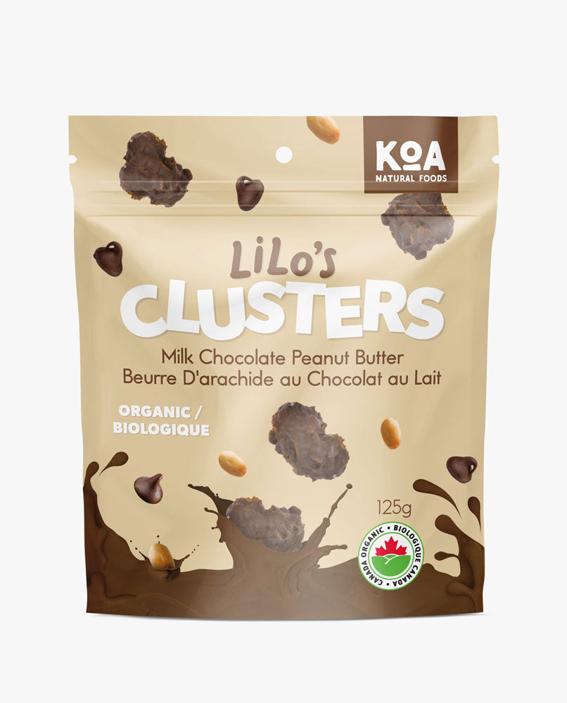 Lilo's Clusters Milk Chocolate Peanut Butter – Koa Natural Foods